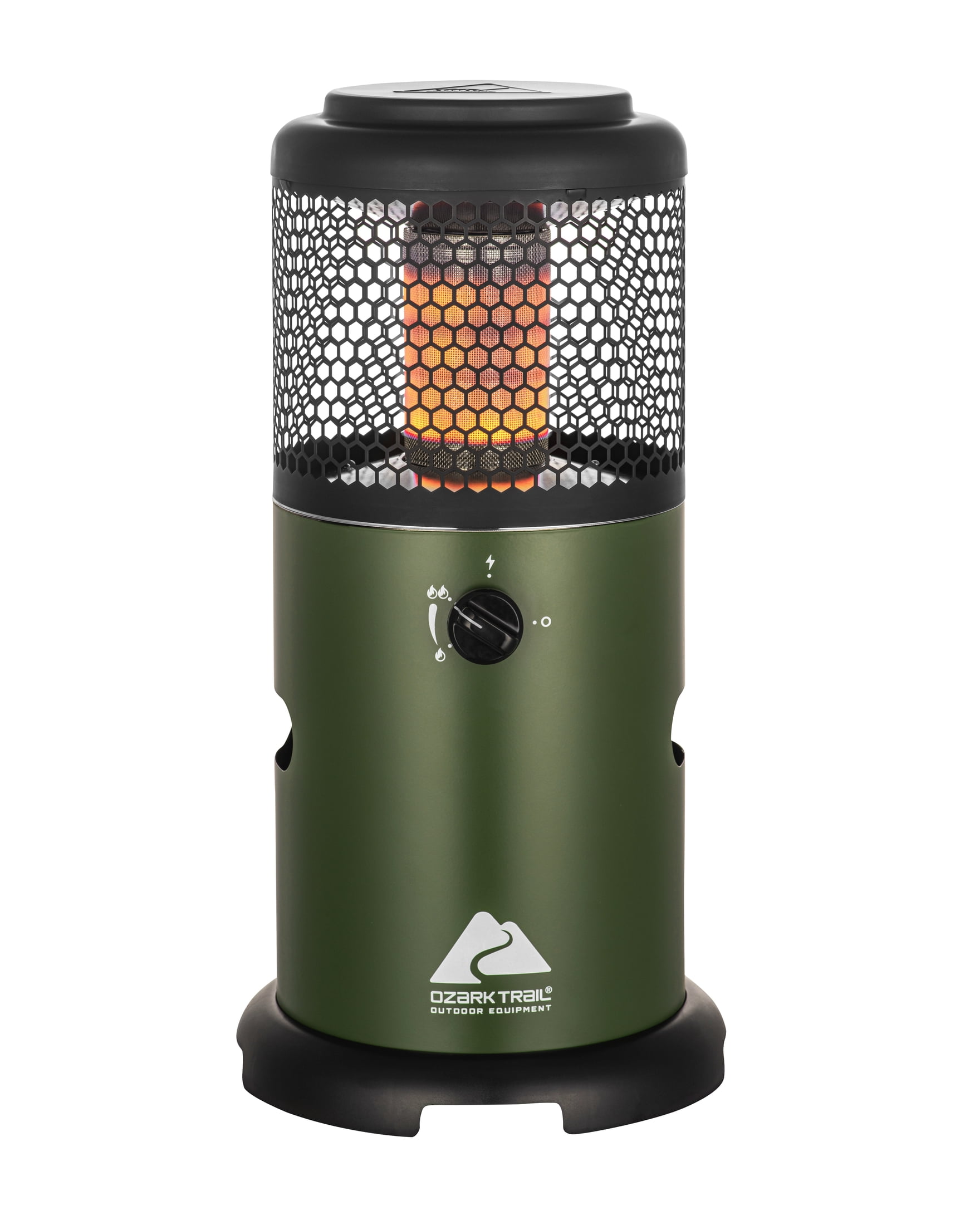 Ozark Trail 360° Propane Portable Indoor/Outdoor Heater, Green ...