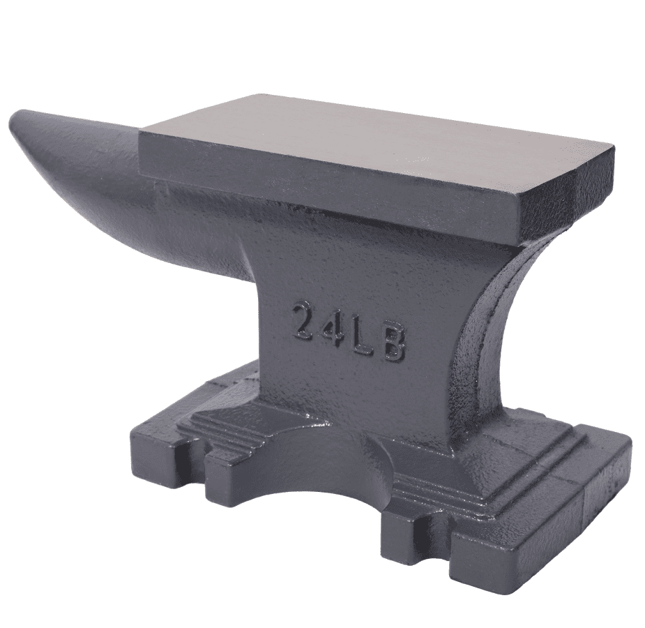 11KG Cast Iron Anvil with Stable Base for Bending Shaping Twisting ...