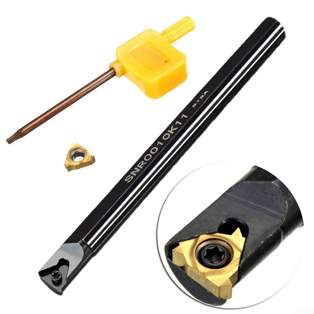 11NR AG60 Insert SNR0010K11 Internal Lathe Threading Boring Bar Turning ...