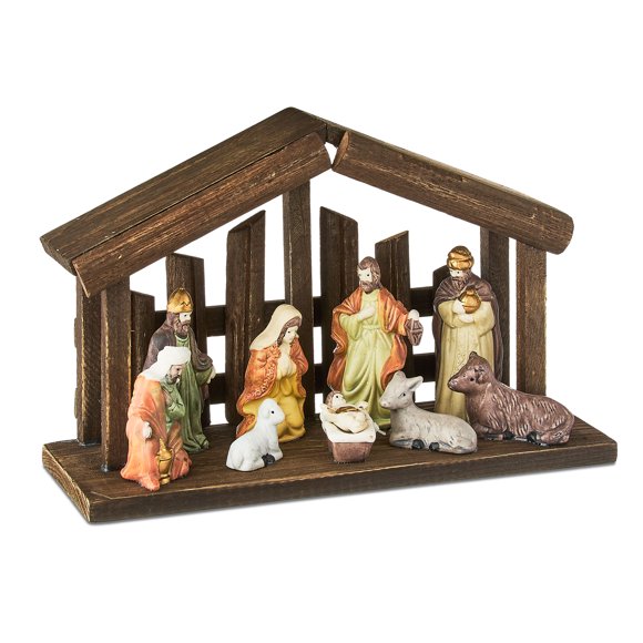 Holiday Time Nativity Scene