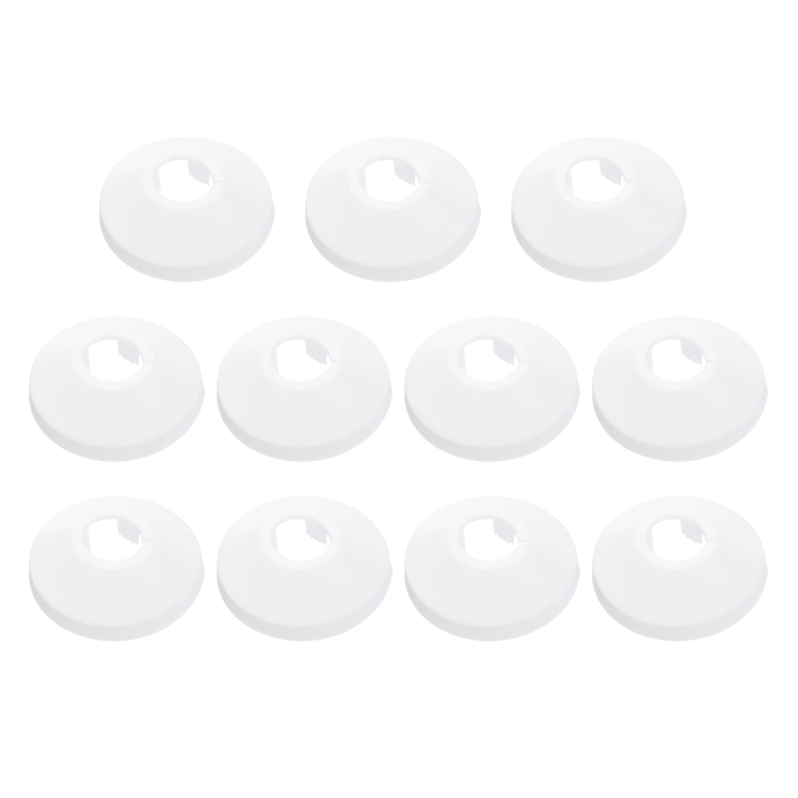 11PCS Pipe Cover Decor 0.5in /12mm,Flange Pipe Cover Decor PP Plastic ...