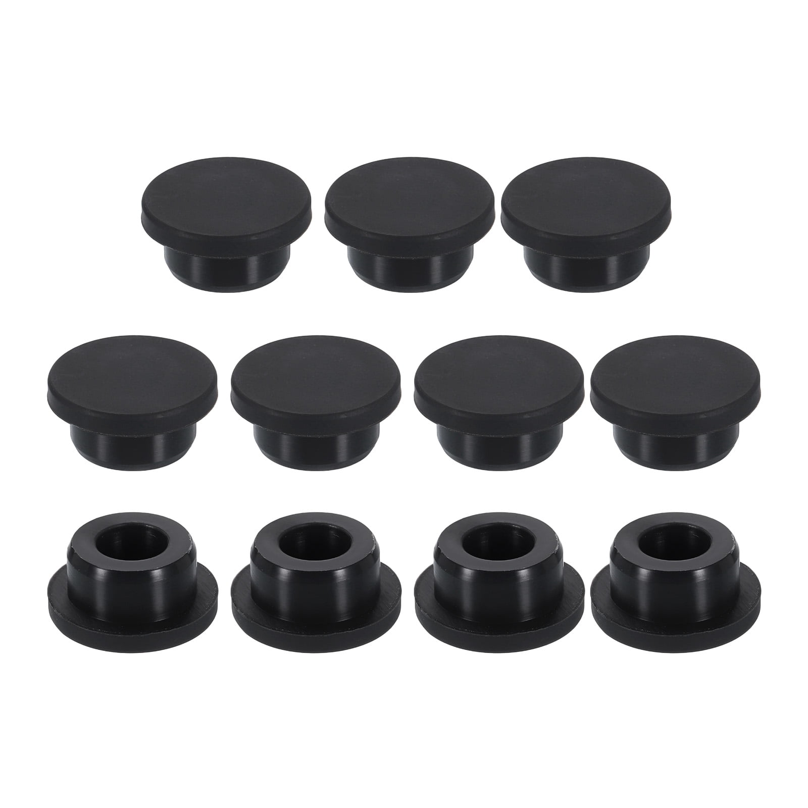 11Pack Silicone Hole Plug, Waterproof Round Rubber Stoppers Bottle Seal ...