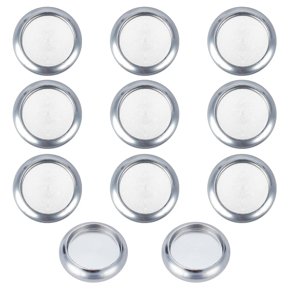 11Pcs Aluminium Alloy Binding Discs Flat Round Discbound Metal ...