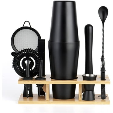 Highball & Chaser 13 piece Gold Cobbler Bartender kit - Walmart.com