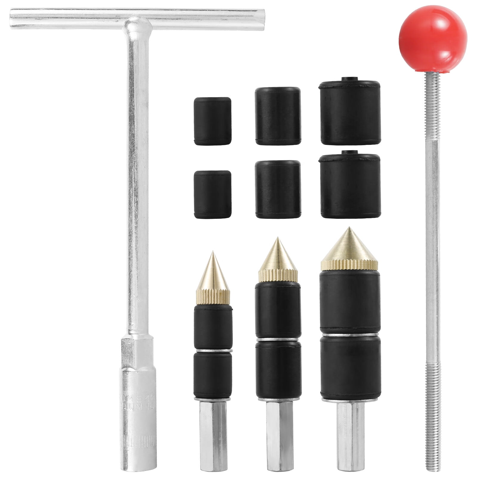 11Pcs Emergency Pipe Water Stopper Kit 304 Stainless Steel Hot-Melt ...