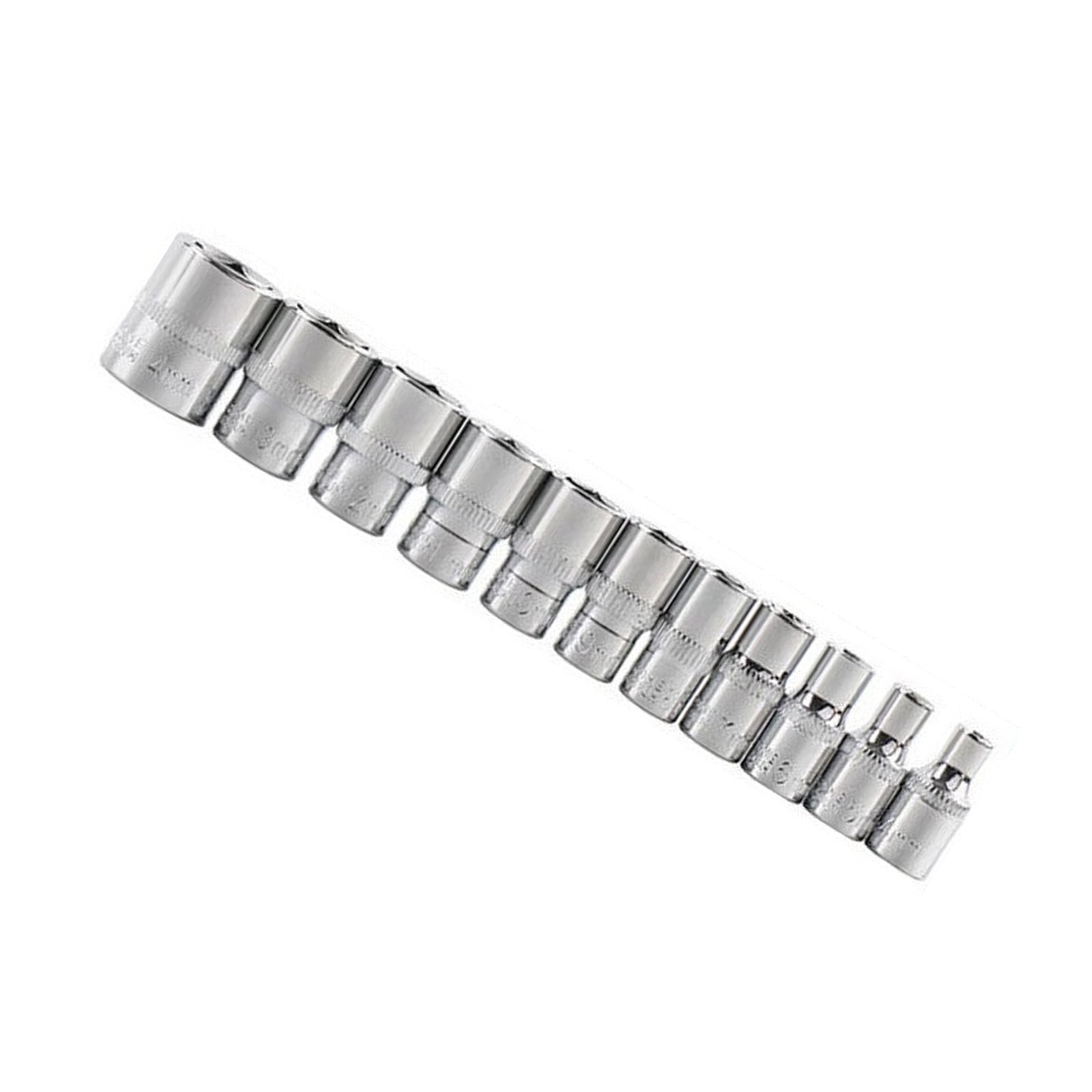 11Pcs Hexagonal Short Socket Head Set Ratcheting Wrench Socket 4-14mm ...