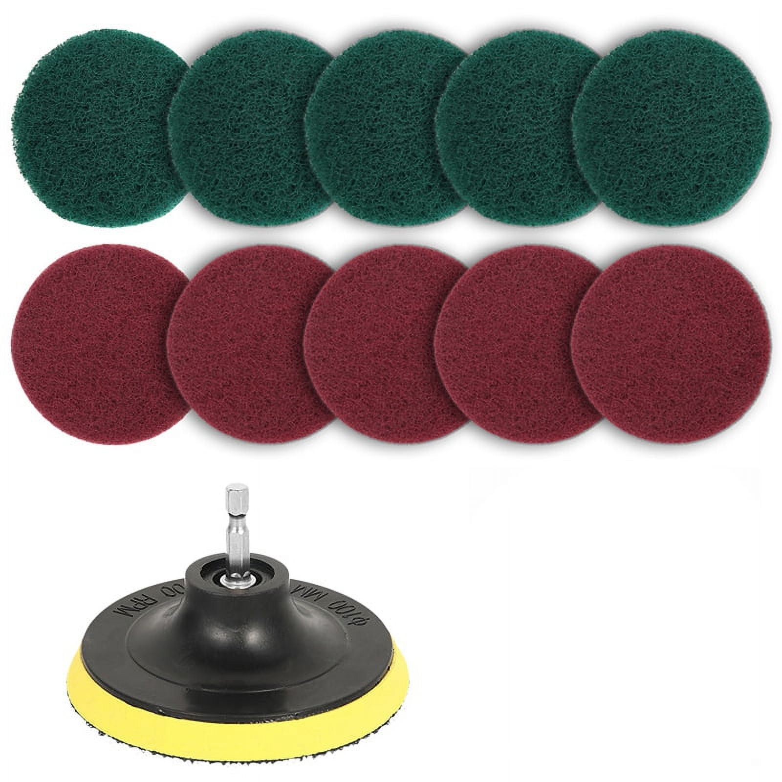 11Pcs Power Scrubber Brush Set Polishing Pad for Drill Powered Brush ...