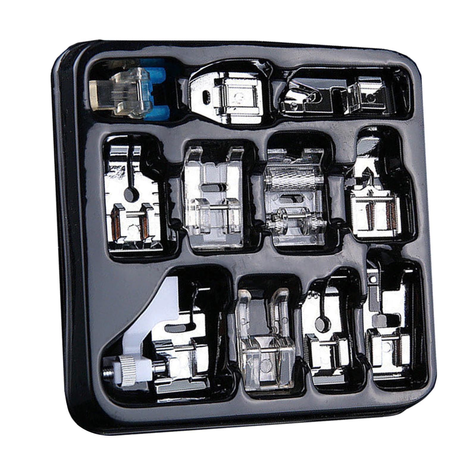 11Pcs Sewing Machine Presser Feet, Rolled Hem Pressure Foot, 1/4 inch ...