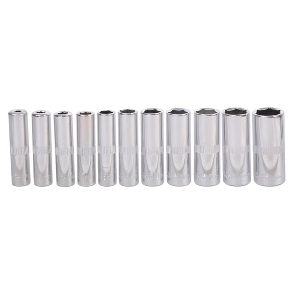 11Pcs Socket Adapter Drive Ratcheting Wrench Socket Hexagonal Key ...