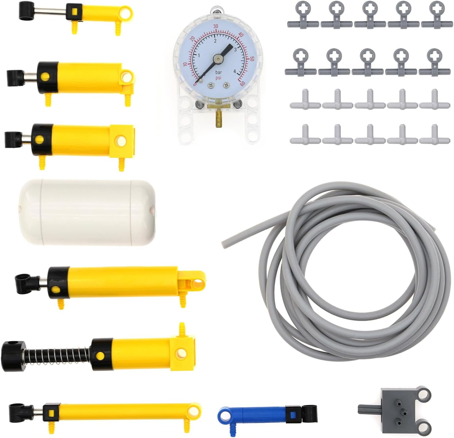11Pcs Technic-Pneumatic-Cylinder kit Compatible with Major Brands ...