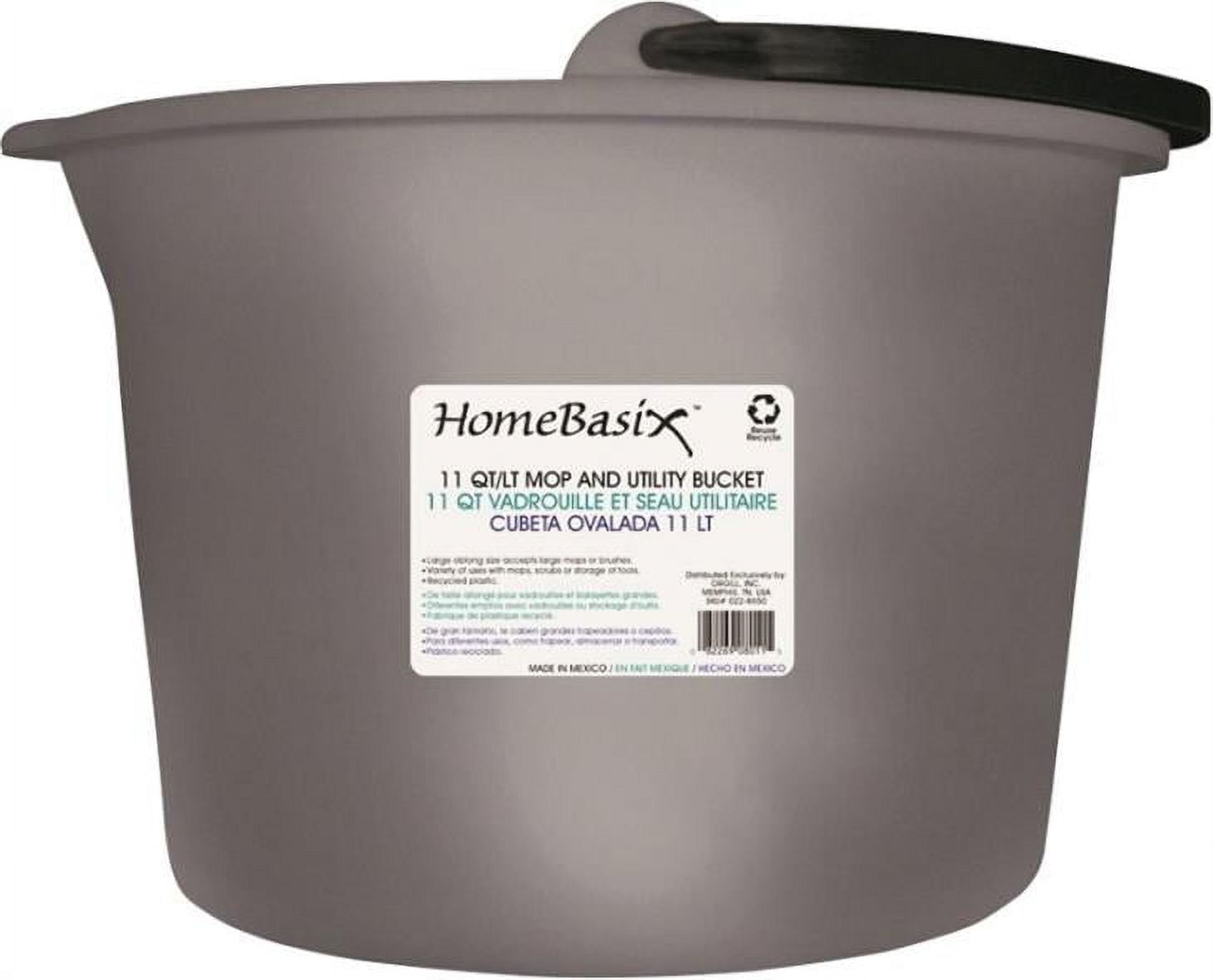 11QT OBLONG BUCKET W/HANDLE - Walmart.com