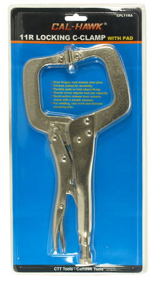 11R Locking C-Clamp with Pad - Walmart.com
