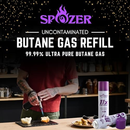 11X Premium Butane Fuel, Filter Multiple 99.99% Ultra Pure Butane Gas ...