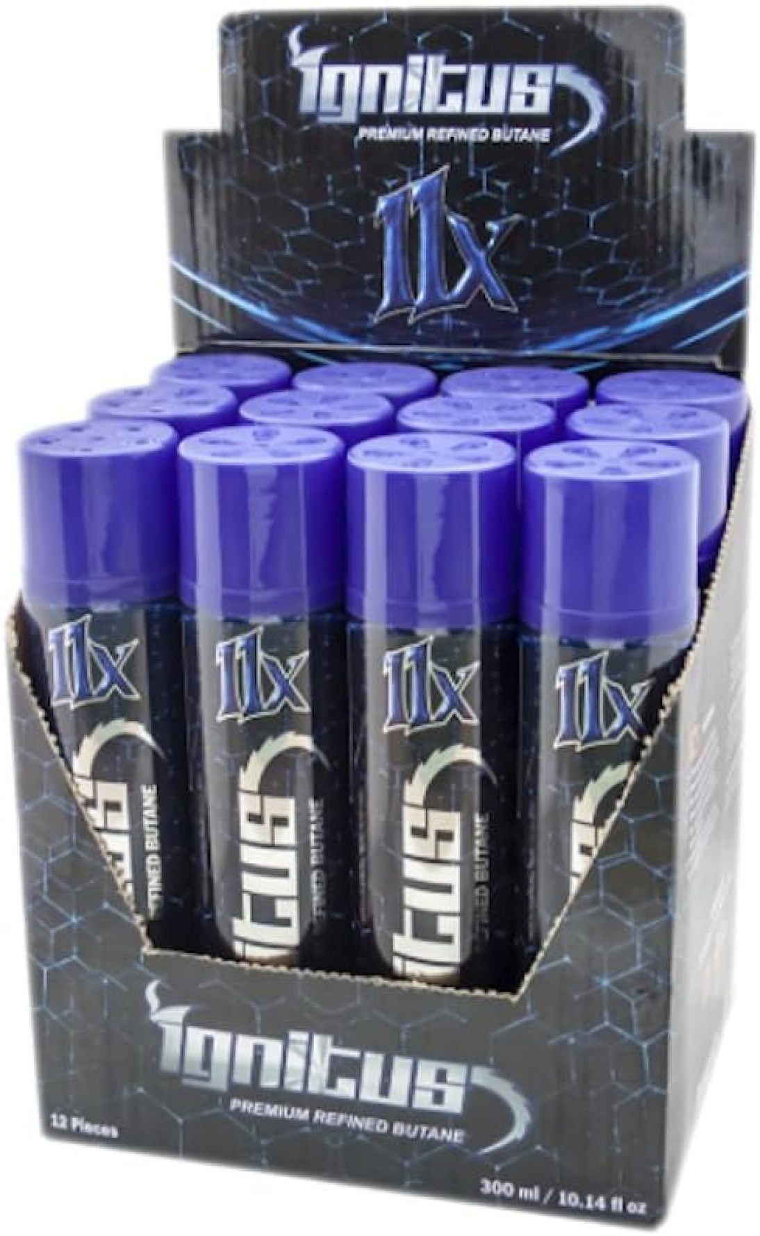 11X Premium Refined Butane - Large 300ml - 12 Cans - Walmart.com