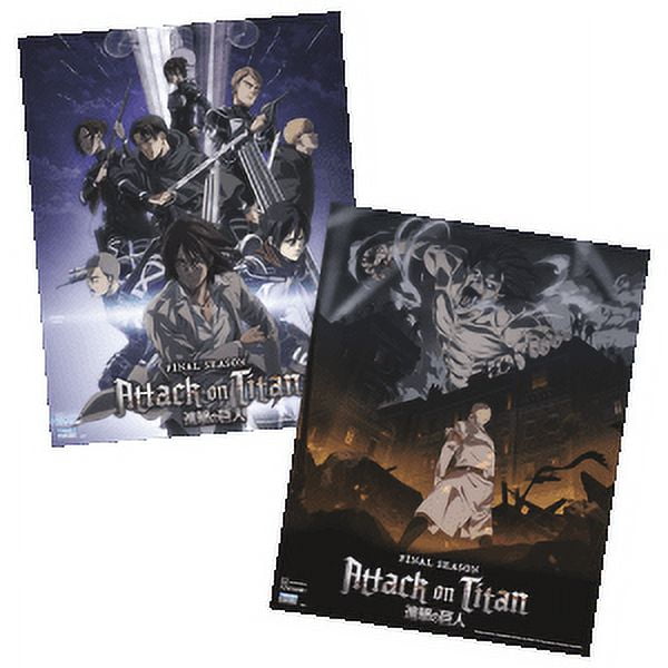 11X14 2 POSTER PACK ATTACK ON TITAN: THE FINAL SEASON - Walmart.com