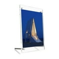 11X14 Clear Acrylic Picture Frames Acrylic Free Standing Photo Frame ...