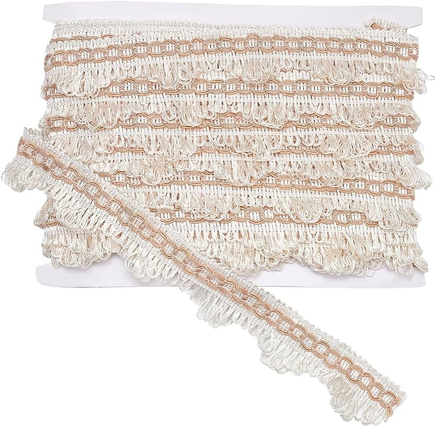 11Yards White Braid Lace Trim 0.98~1.38inch Wide Lace Trims Sewing ...