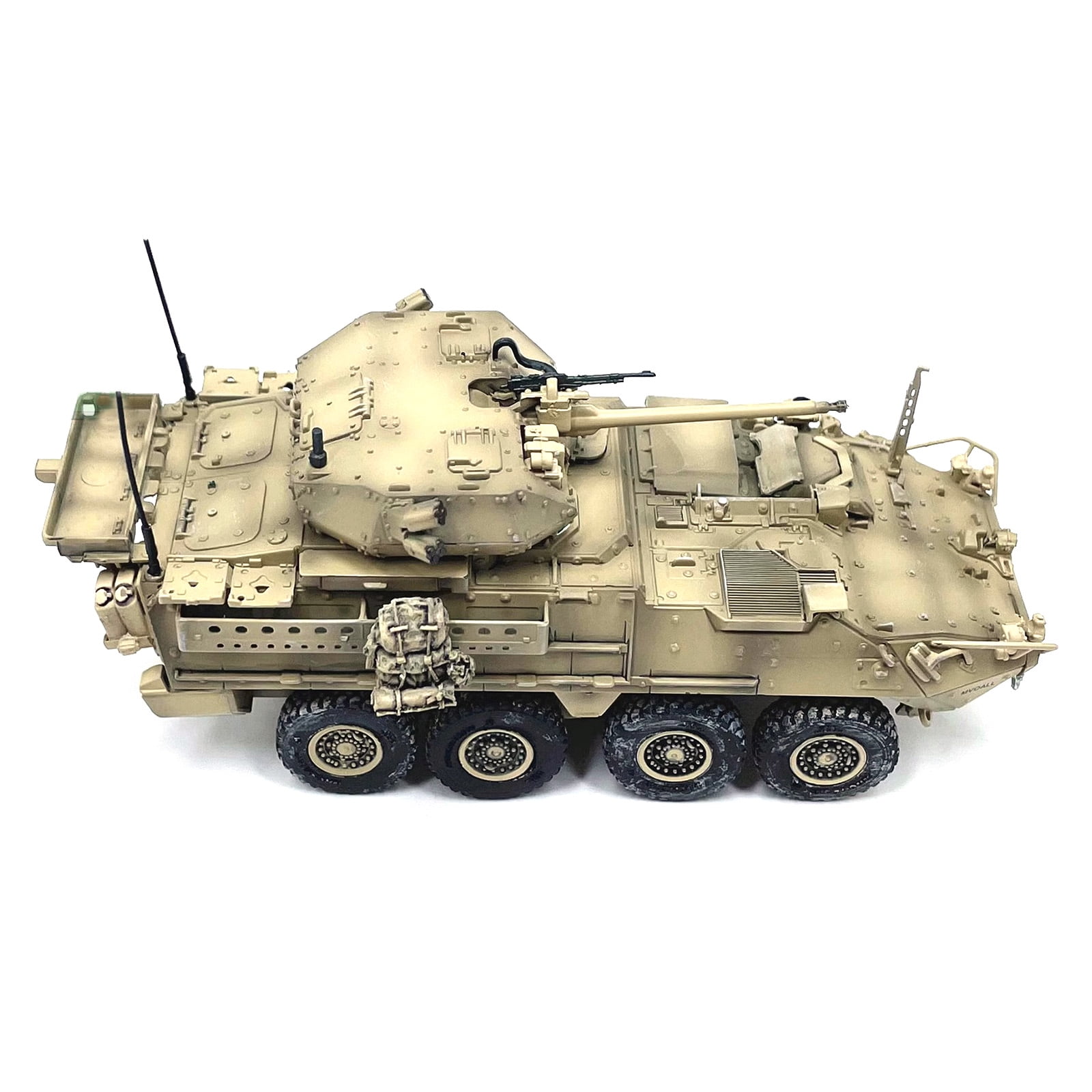 11cm 1/72 American M1296 Dragon Cavalry Armored Car Desert Model Toy ...