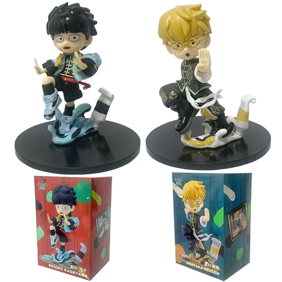 11cm Anime Mob Psycho 100 Figure Shigeo Kageyama Arataka Reigen Action ...