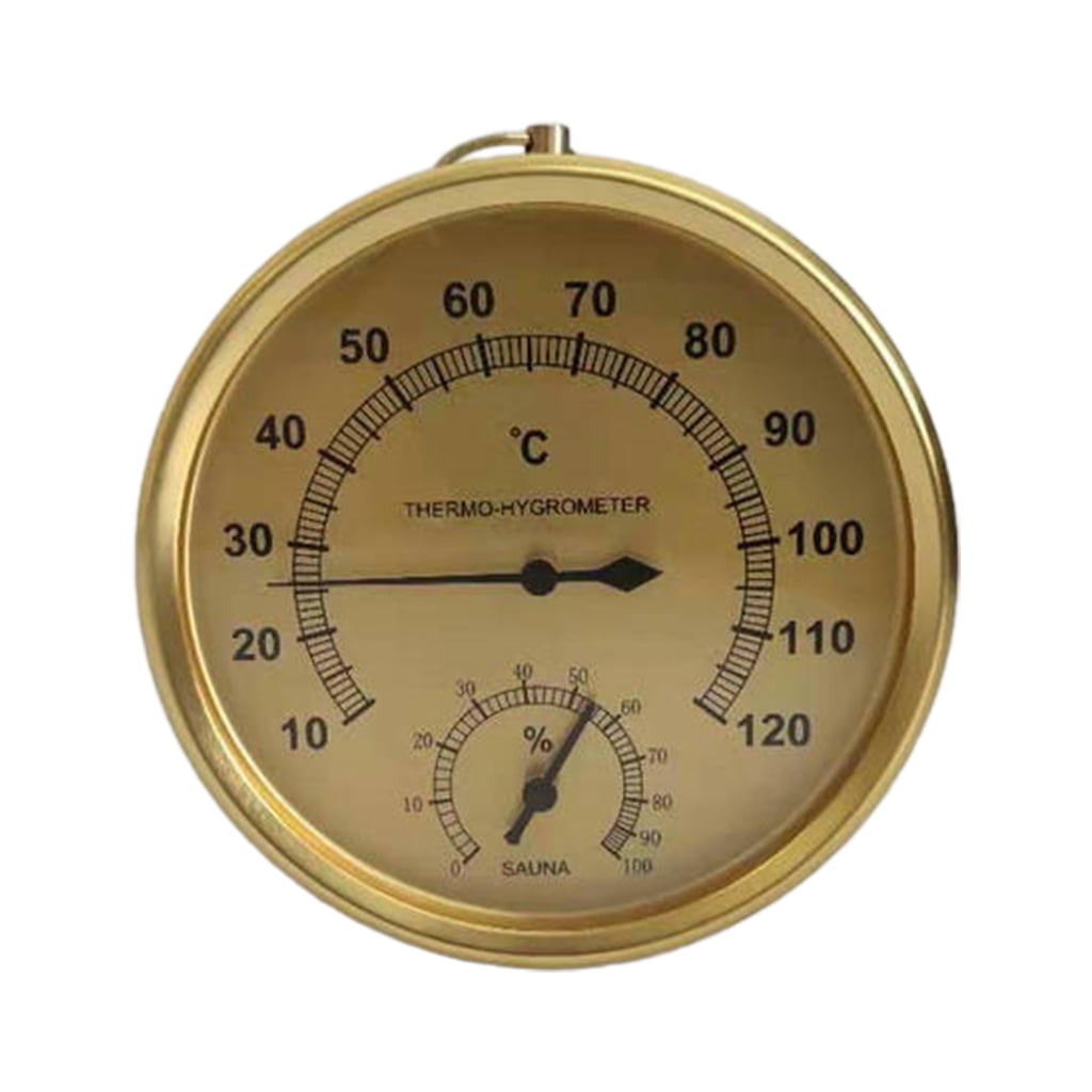 11cm Round Indoor Outdoor Hygrometer,1PC Mini Humidity Monitor Gauge No ...