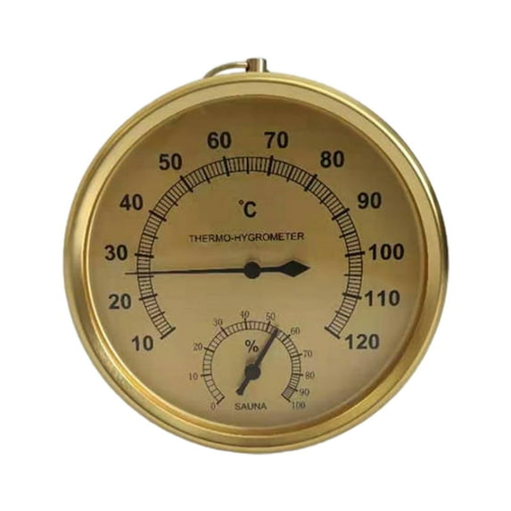 11cm Round Indoor Outdoor Hygrometer,1PC Mini Humidity Monitor Gauge No ...