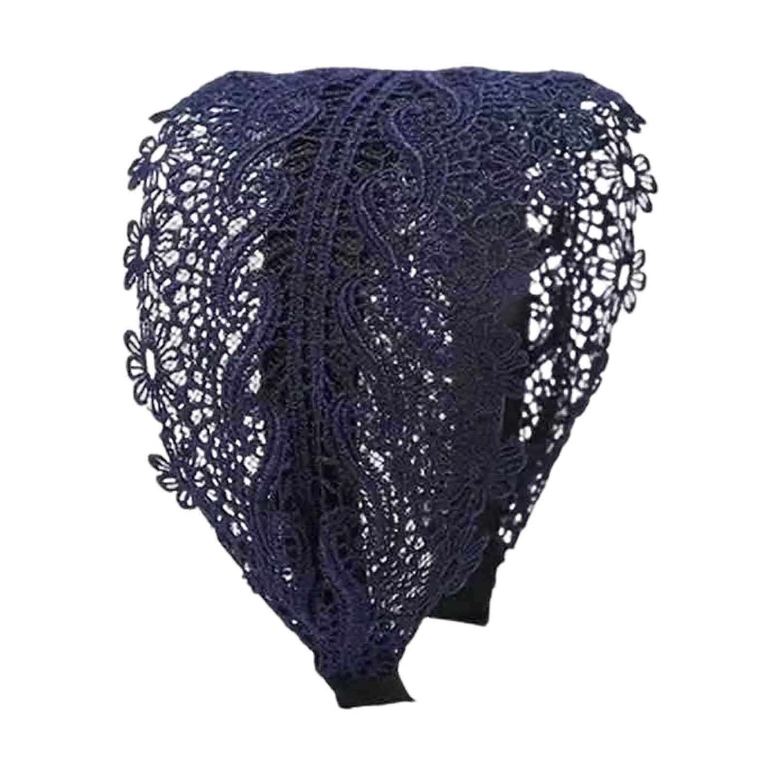 11cm Wide Vintage Hair Band - Fabric Material, Non-Fade, for Women ...
