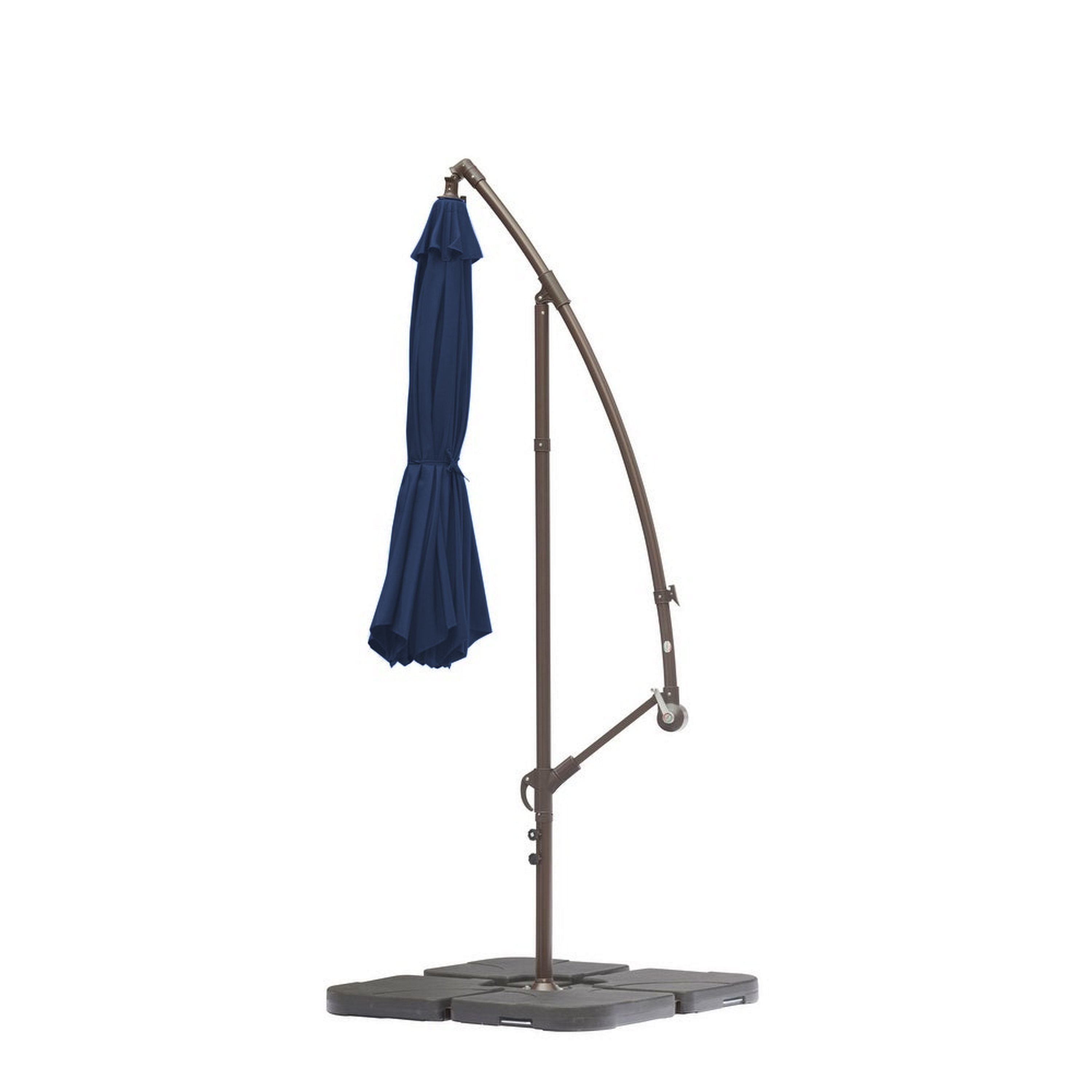 11ft Cantilever Hanging Umbrella 8 Rib Replacement Canopy Navy (Canopy ...