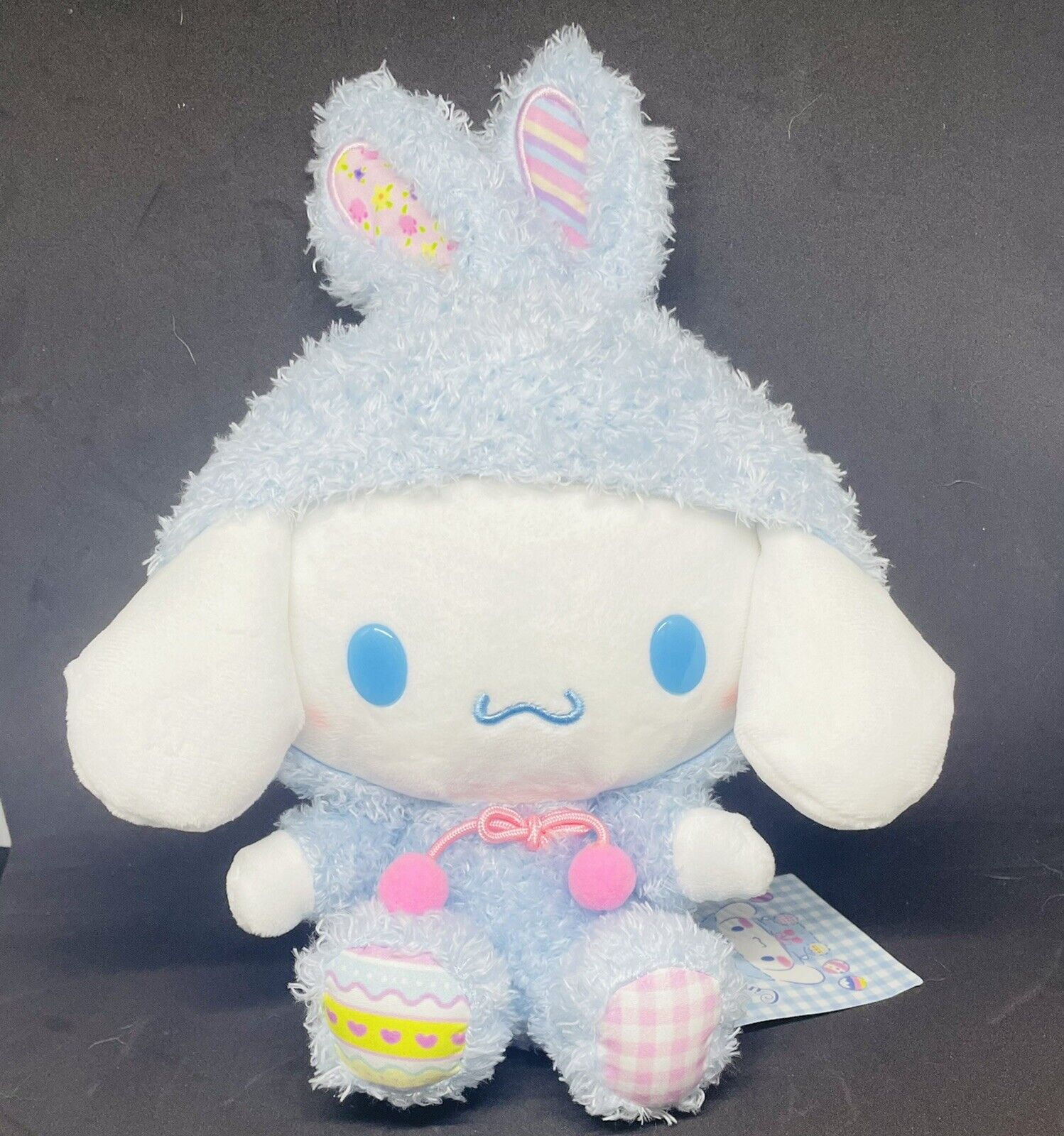 11in Blue Easter Bunny Rabbit Plush Doll, Easter Rabbit Stuffed Animal ...