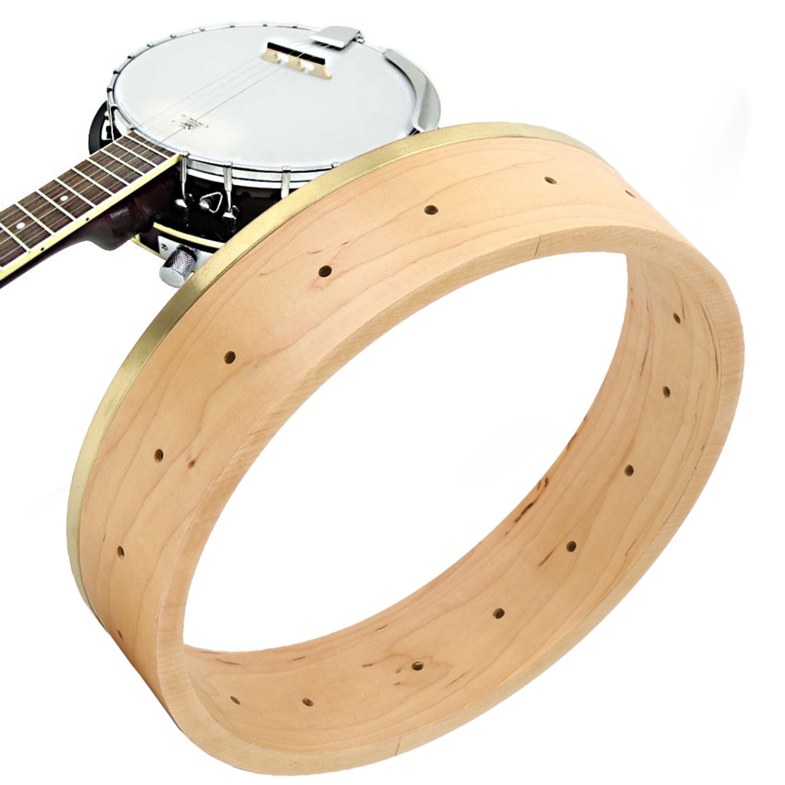 11in Maple Banjo Rim Luthier Maker Tool Banjo Parts Musical Instrument ...