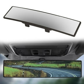 Goodyear 17" Universal Wide Angle Extended Rear View Mirror, Eliminates ...