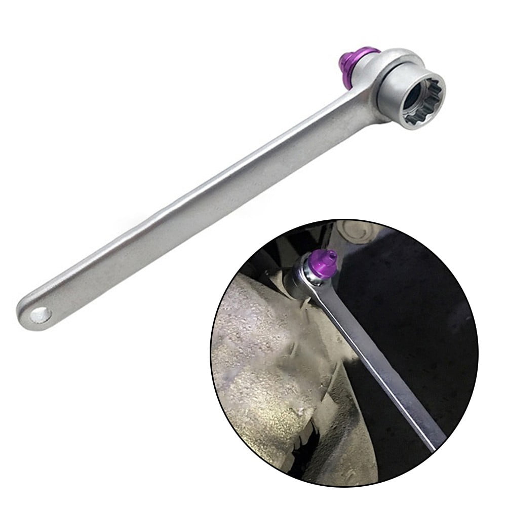 11Mm 12.1*3.2Cm Manual Brake Bleeder Wrench Oil Drain Tool For Car ...