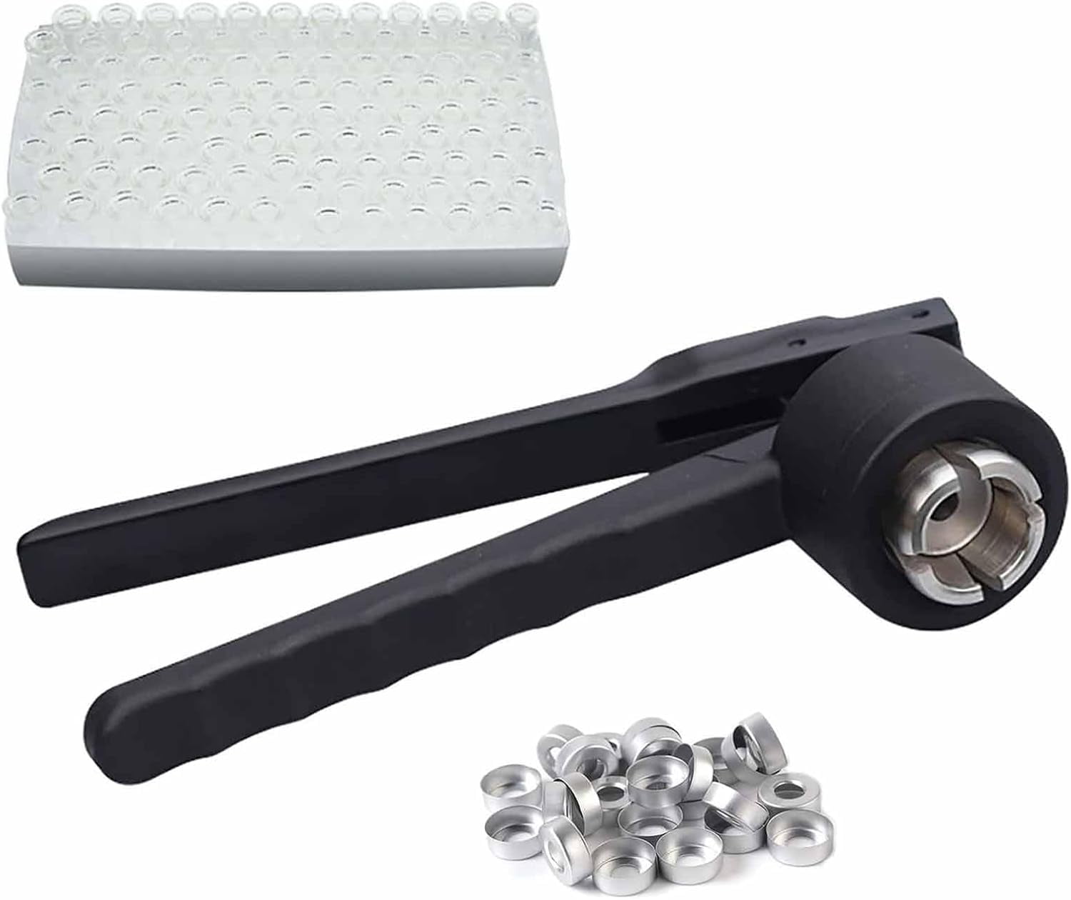 11mm/13mm/20mm Flip Off Vial Crimper, Manual Vial Crimper, Bottle Cap ...
