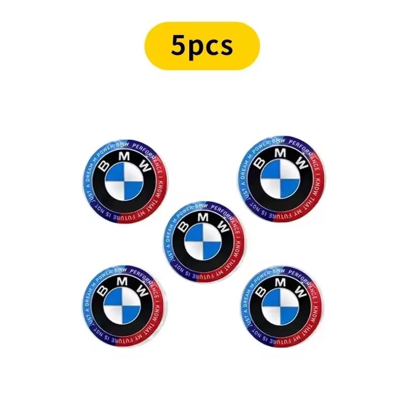 11mm 14mm Car Remote Key Emblem Badge Radio button Sticker For BMW M ...