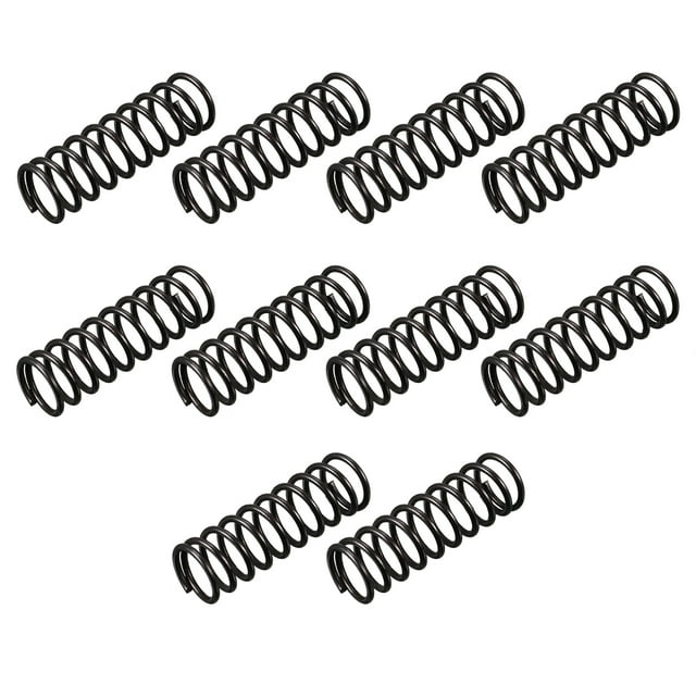 11mm Outer Diameter 1.2mm Wire Dia 35mm Long Compression Spring 10Pcs ...