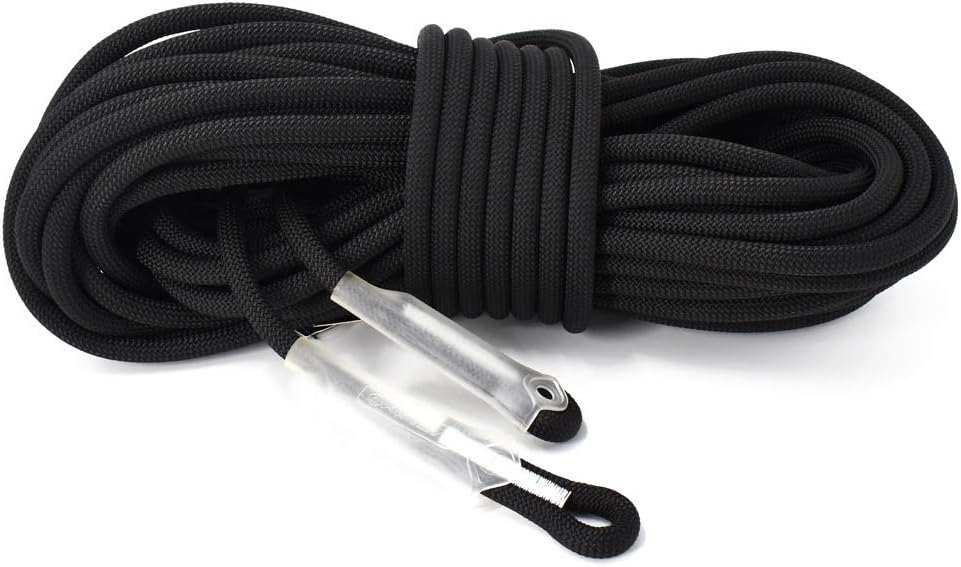 11mm Static Rope Camping Rock Climbing Rope 26KN High Strength Safety ...