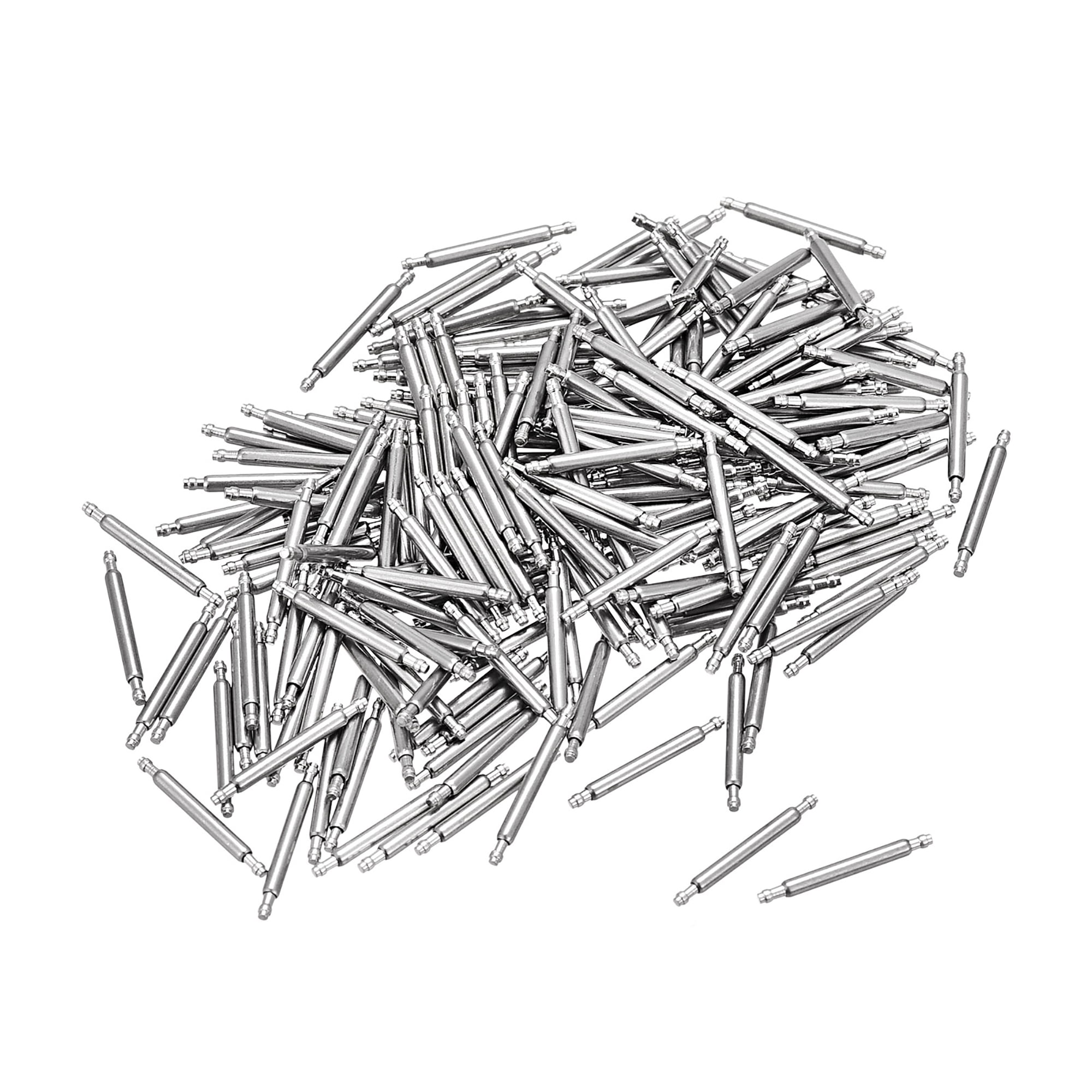 11mm Watch Band Pin 1.3mm Dia Stainless Steel Single Flanged End Spring ...