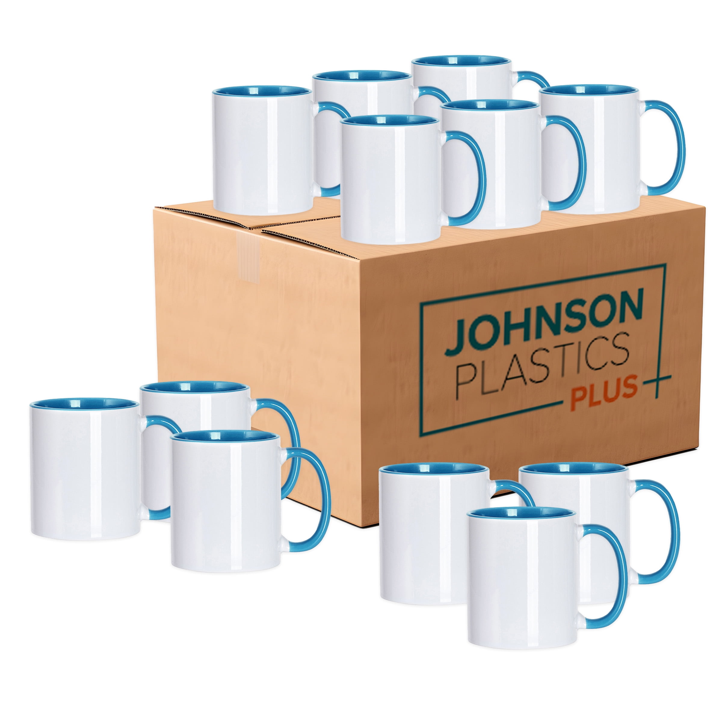 11oz Blank Inner Color Mug for Sublimation (Pack of 12) - Walmart.com