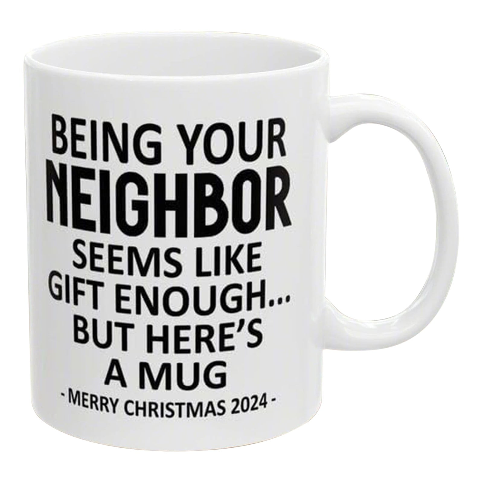 11oz Ceramic Coffee Mug - Unique Funny Alphabet Spelling Design for ...