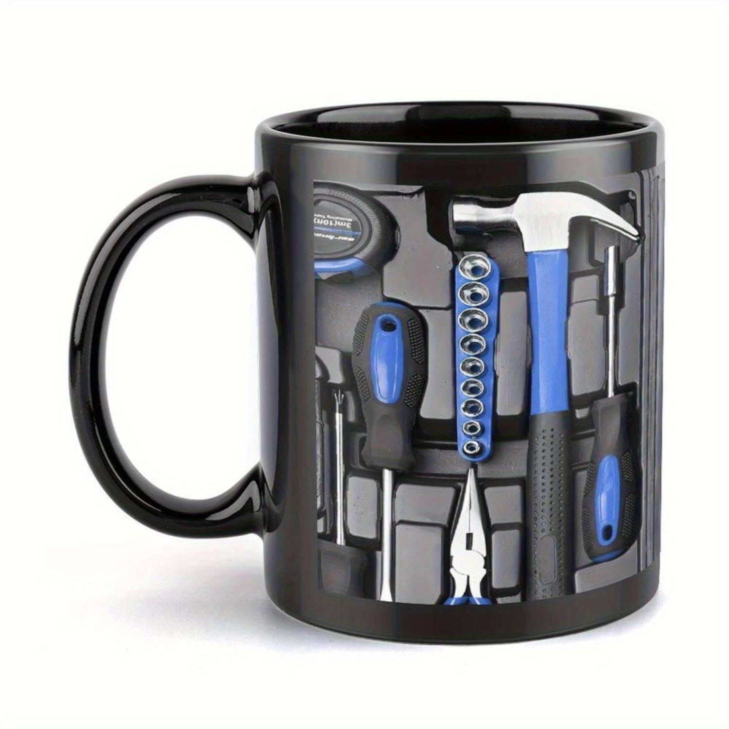 11oz Ceramic Tool Mug 1pc 11oz Ceramic Coffee Mug with Tool Themed ...