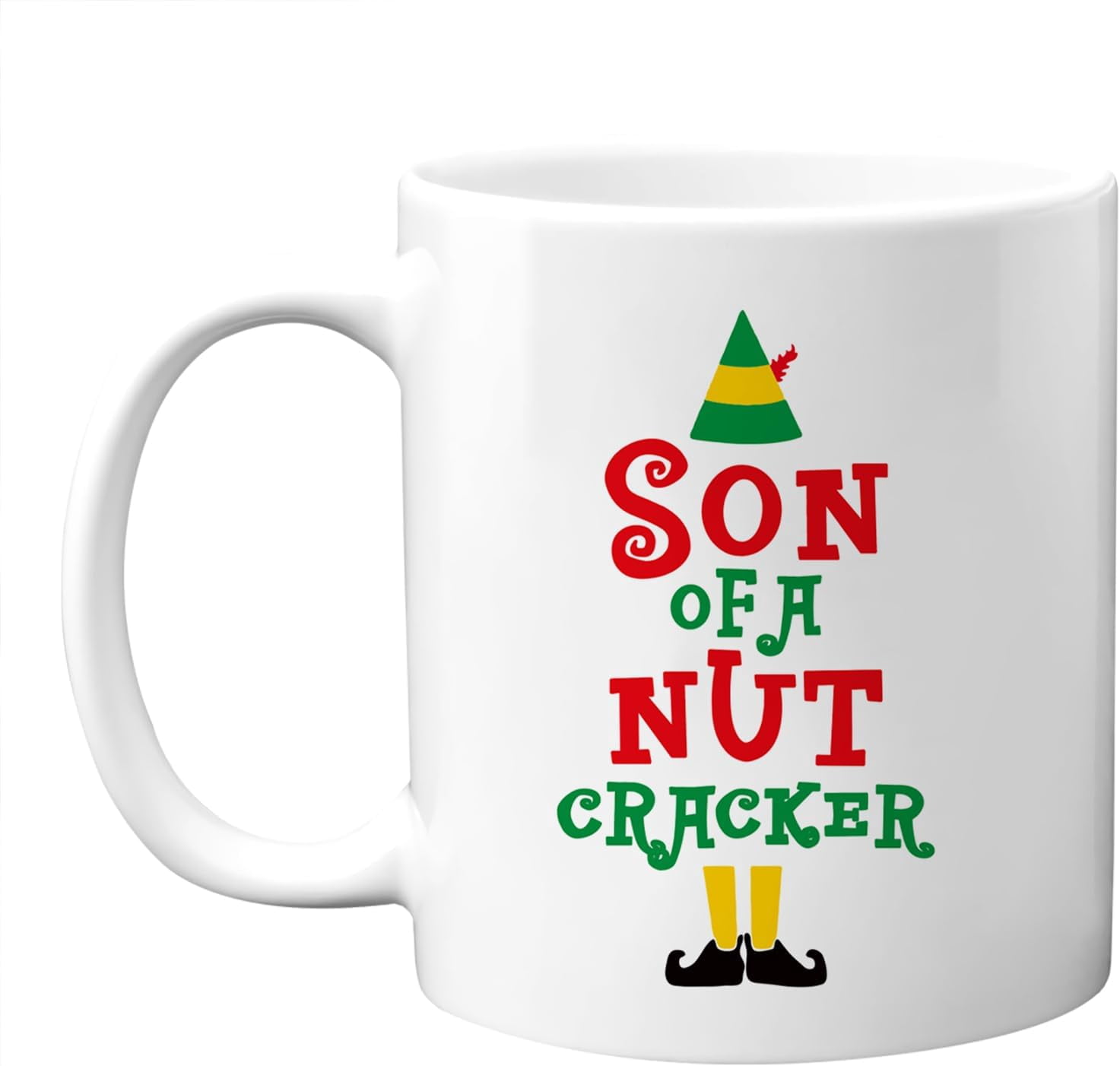 11oz Elf Drinking Cup Merch, Novelty Christmas Party Cups for Table ...