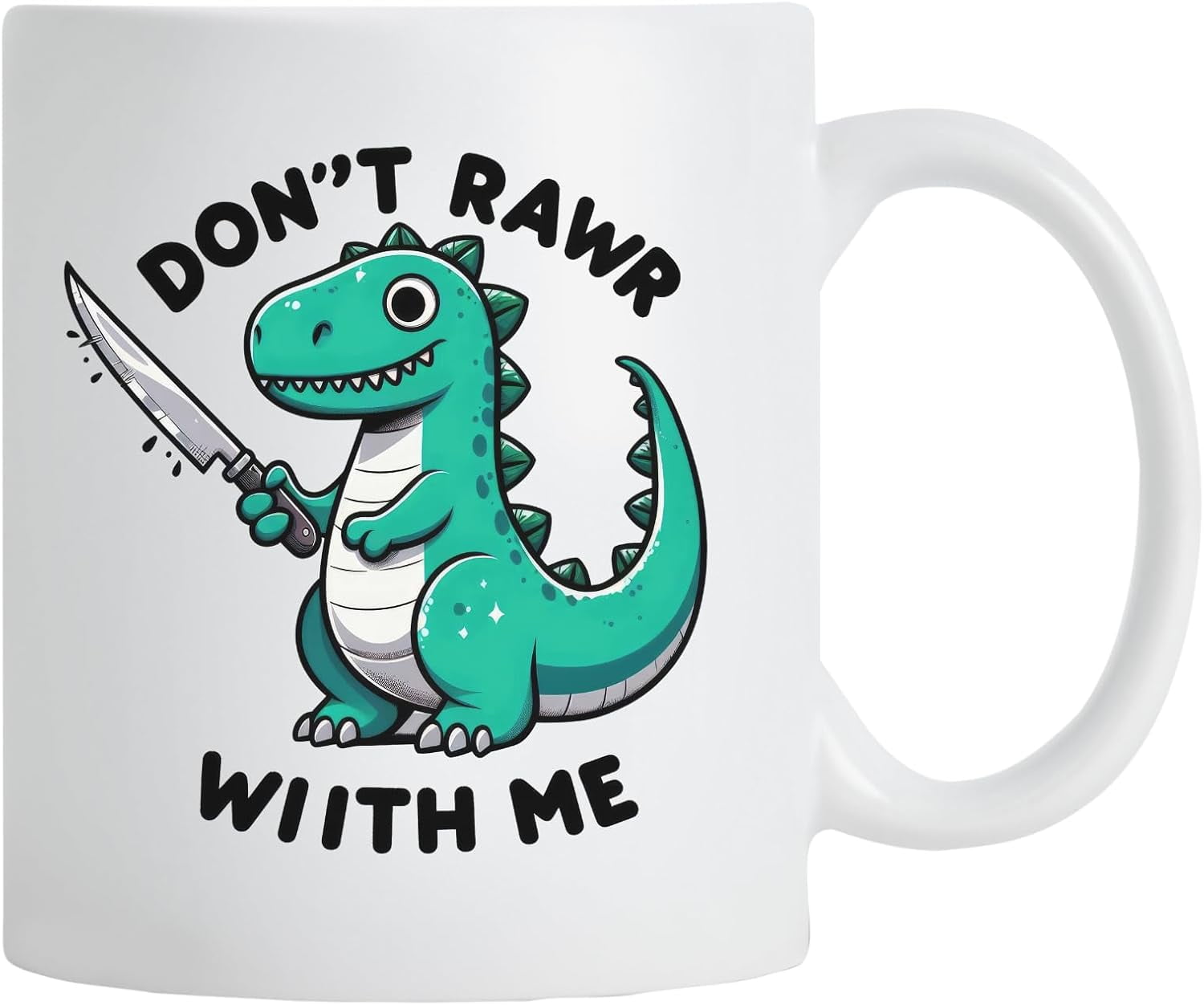 11oz Funny Animal Quote Mug – Cute and Sarcastic Coffee Cup for Animal Lovers – Humorous Animal ...