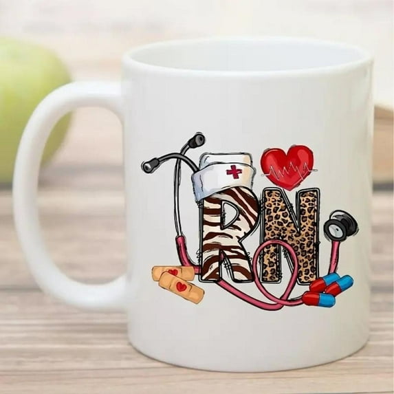 11oz Oncology Nurse Ceramic Mug Hope Support Themed Coffee Cup with ...