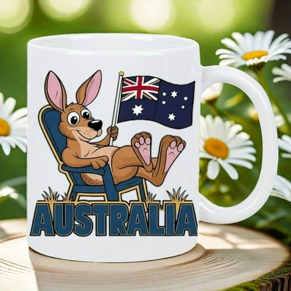 11oz Reusable Ceramic Coffee Mug Hand Wash Only Insulated Travel Mug ...