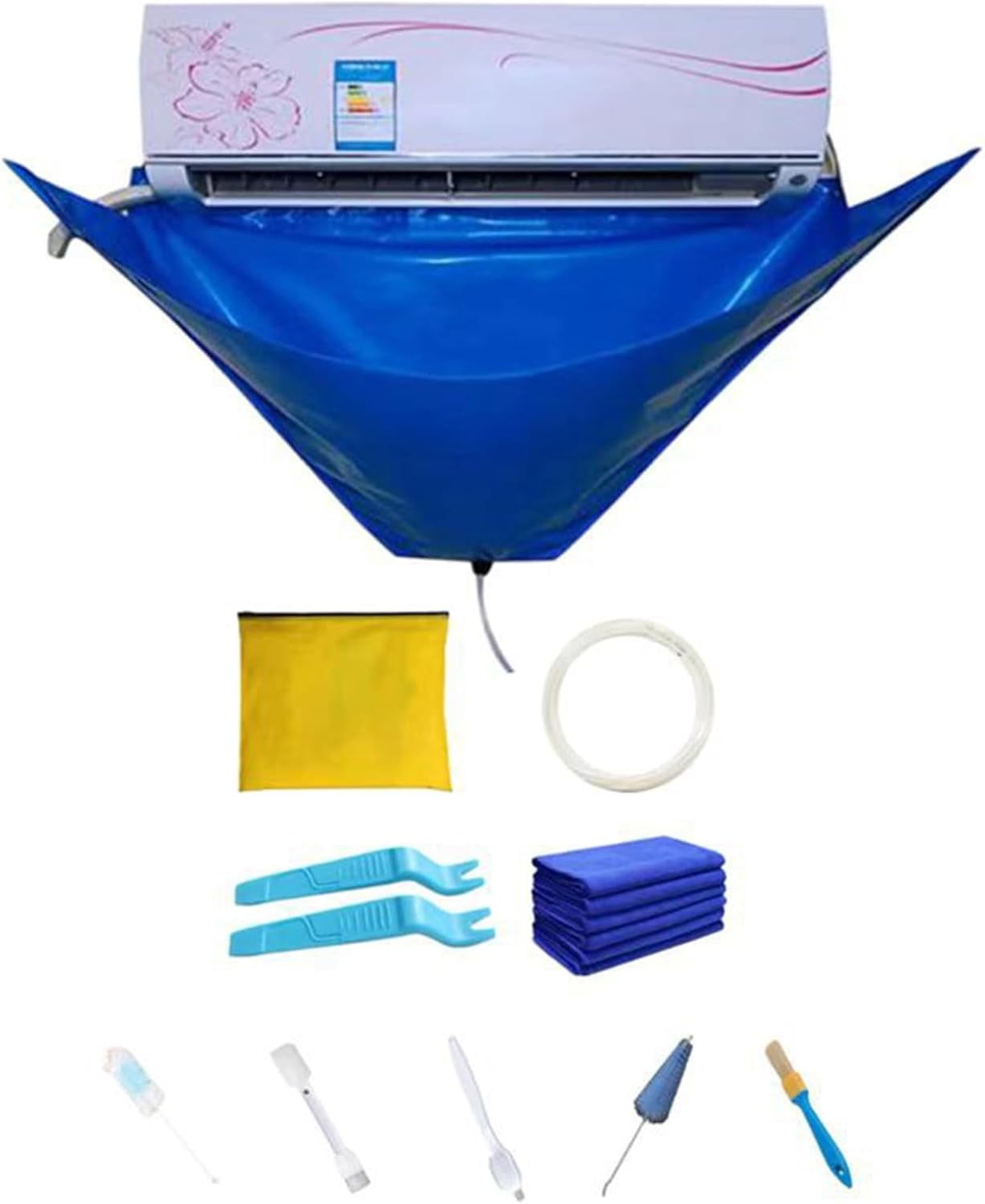 11pcs Mini Split Cleaning Kit for Air Conditioner, Split Air ...