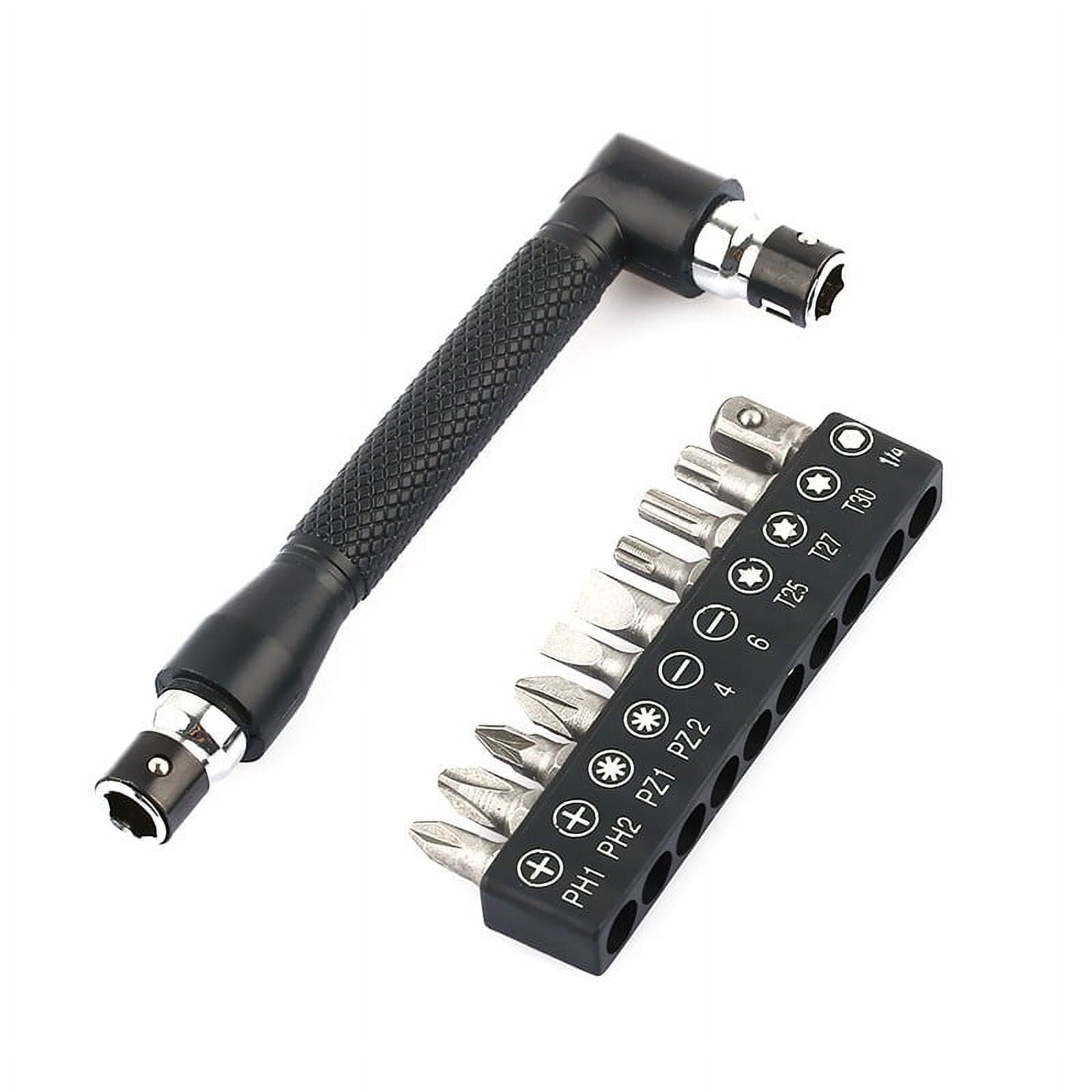 11pcs/Set L Shaped Dual Head Wrench Nutdriver Screwdriver Bits Kit ...