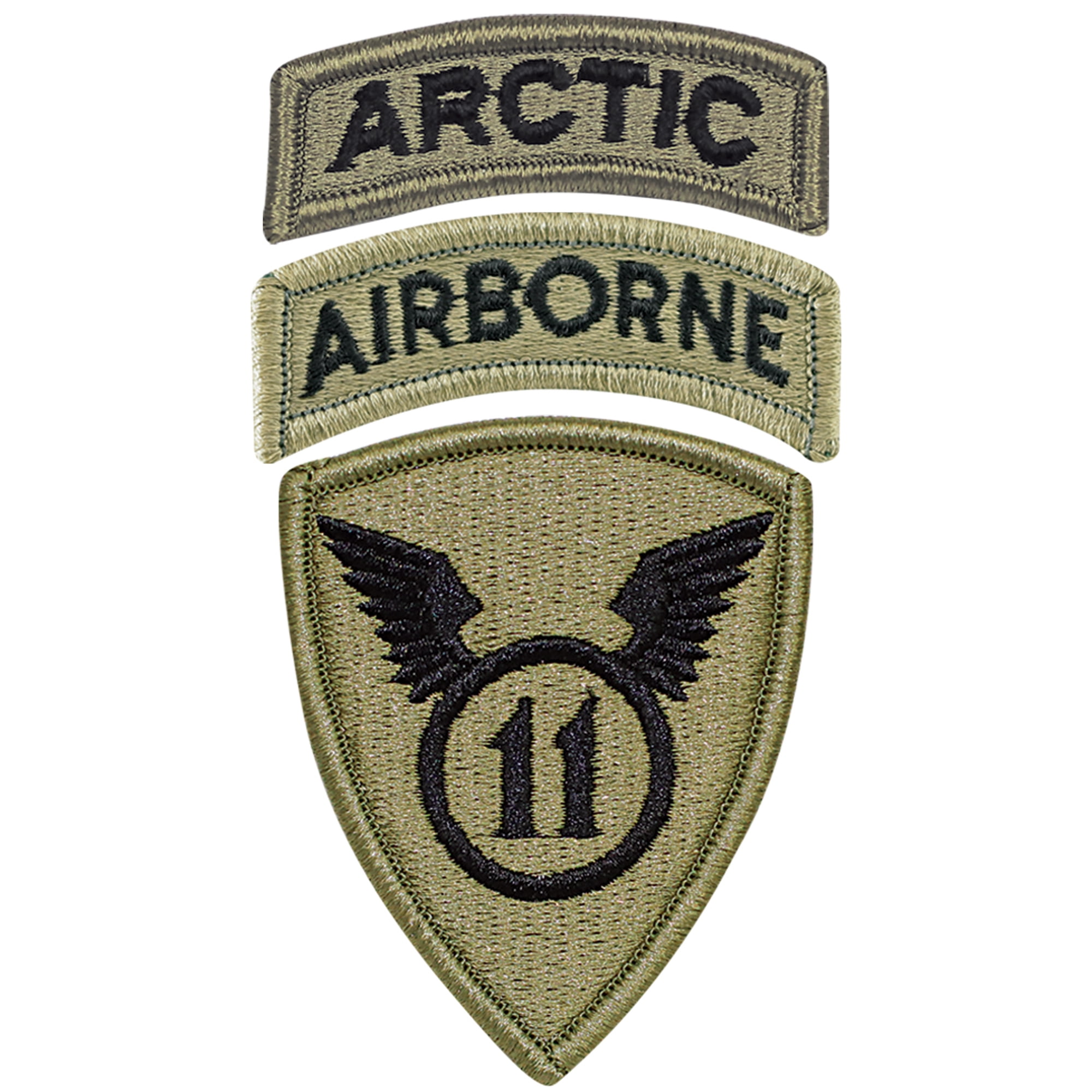 11th Airborne Division OCP Hook & Loop Patch - Walmart.com