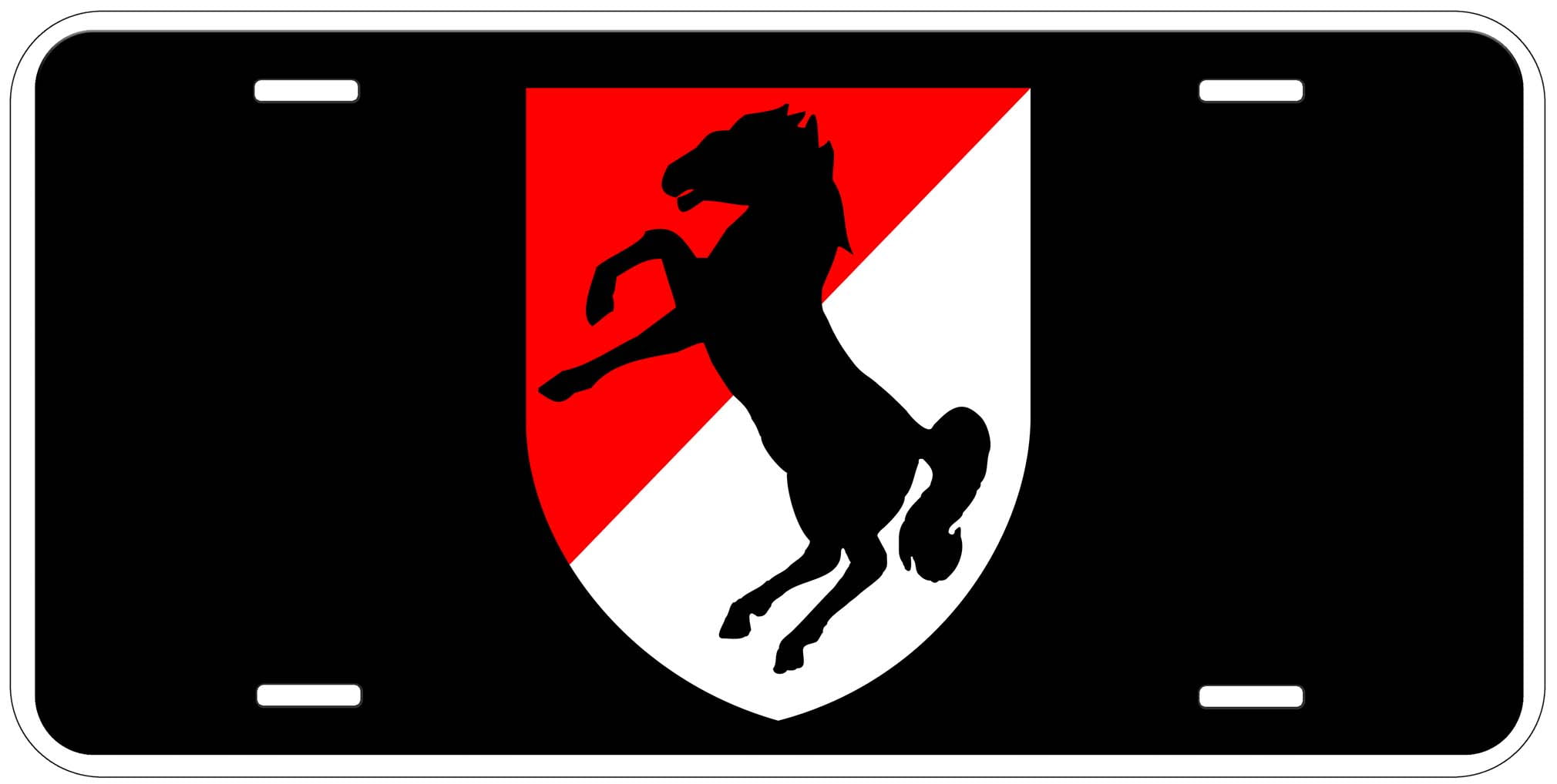 11th Armored Cavalry Regiment Novelty Car License Plate - Walmart.com