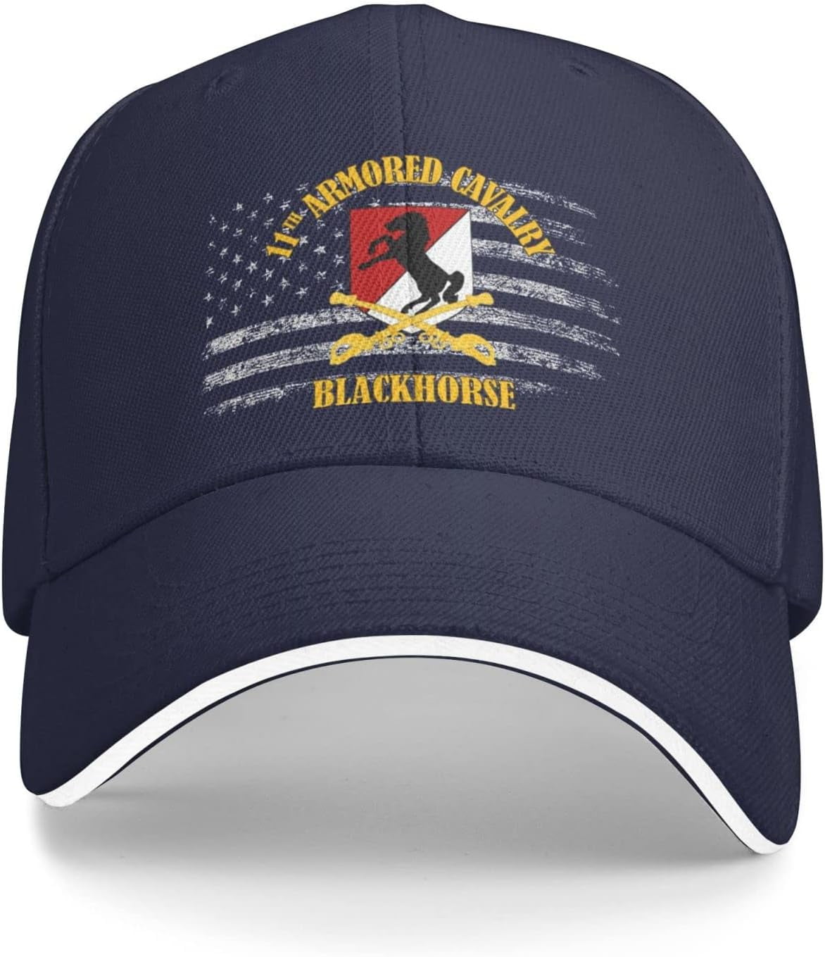 11th Armored Cavalry Veteran Cap Hats for Men Women Baseball Cap ...