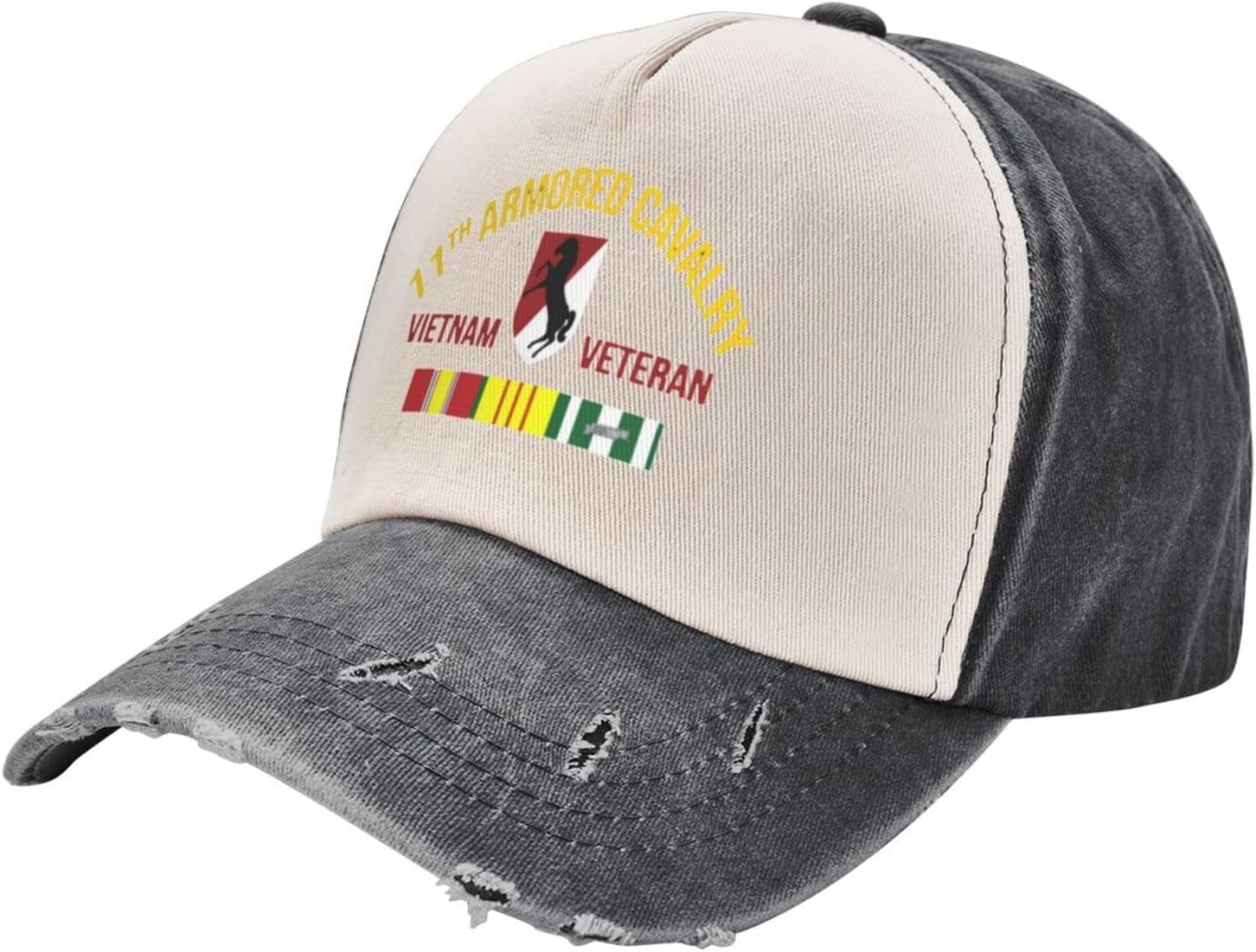 11th Armored Cavalry Vietnam Veteran Cowboy Hats for Men, Adjustable ...