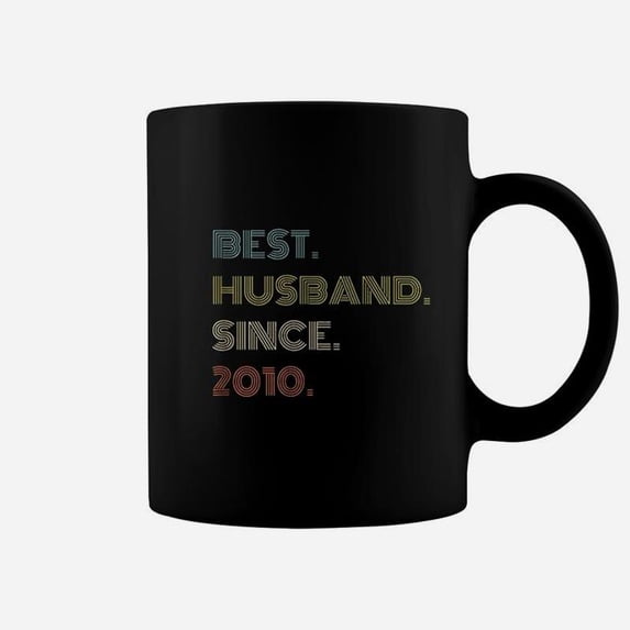 11th Wedding Anniversary Gift Best Husband Since 2010 Coffee - Walmart.com